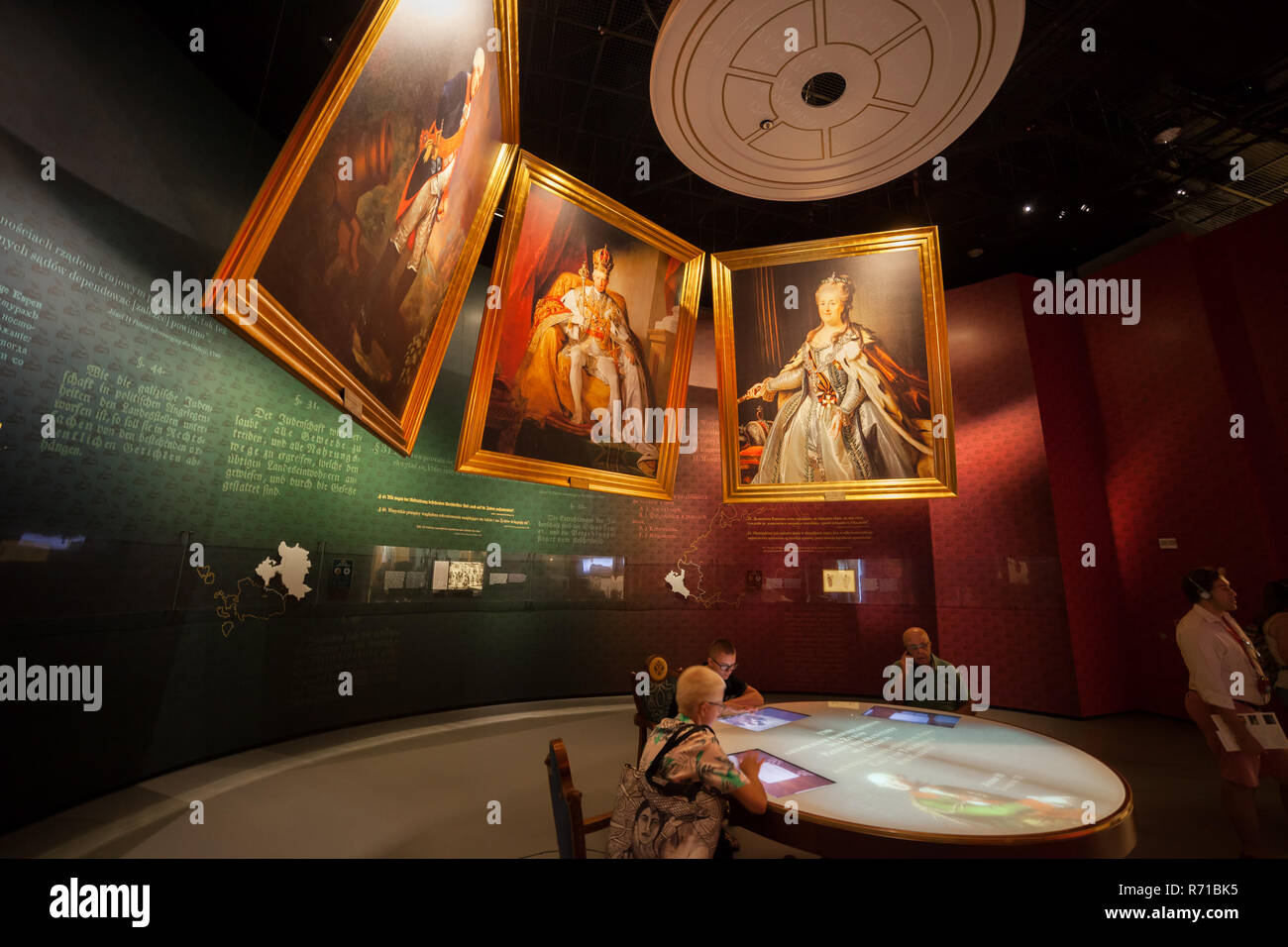 Poland Warsaw Polin Museum Of The History Of Polish Jews Interior