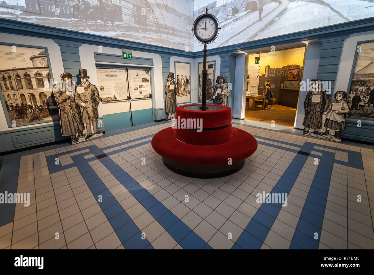 Inside of train 19th century hi-res stock photography and images - Alamy