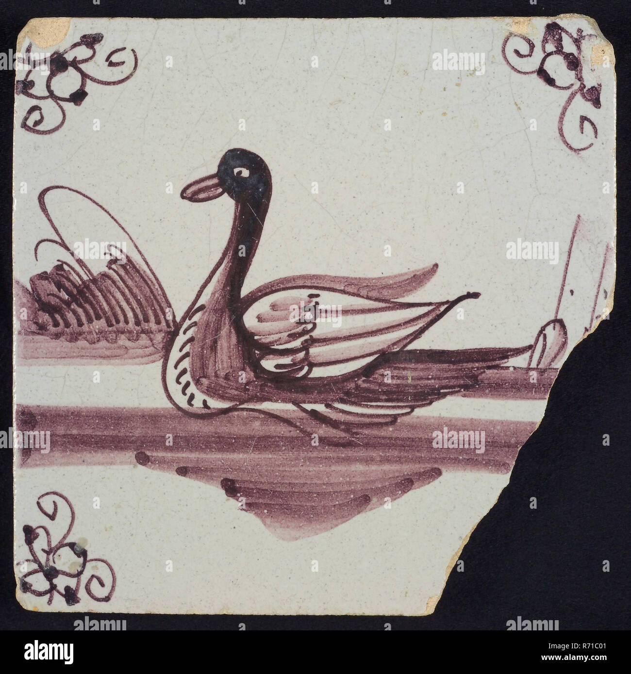 Swan motif hi-res stock photography and images - Alamy