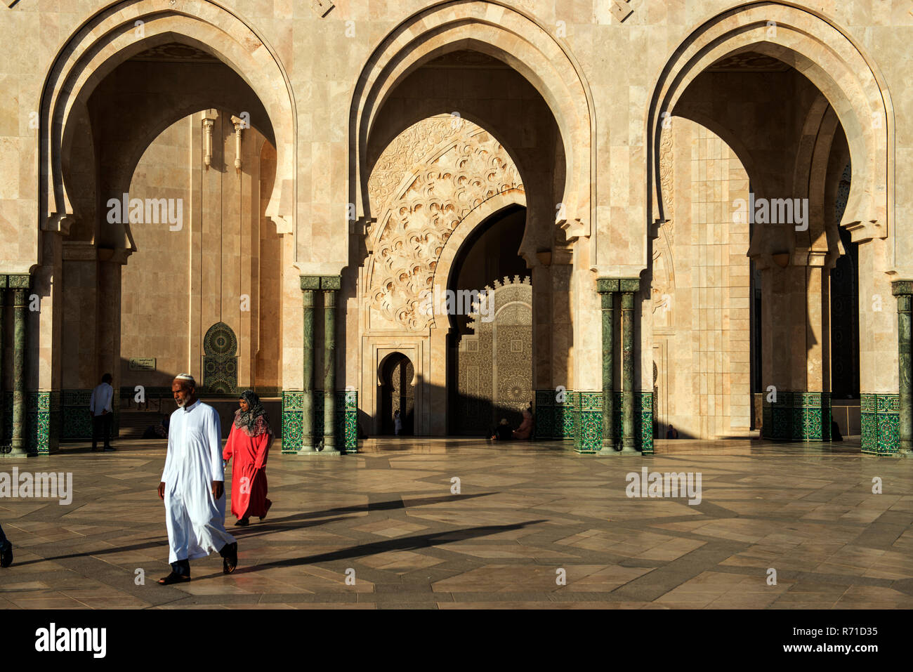 Mohammed V Mosque, Casablanca, Morocco Stock Photo - Alamy