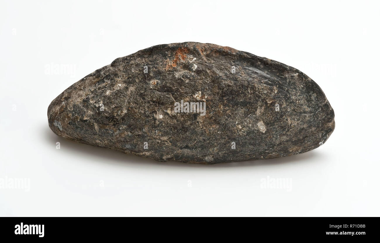Almond-shaped lead bullet, rotten bullet or fragmentation projectile ...