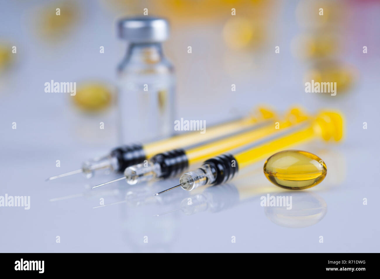 Healthy, Close up of Pills, Tablets, Capsule, Medical background Stock ...