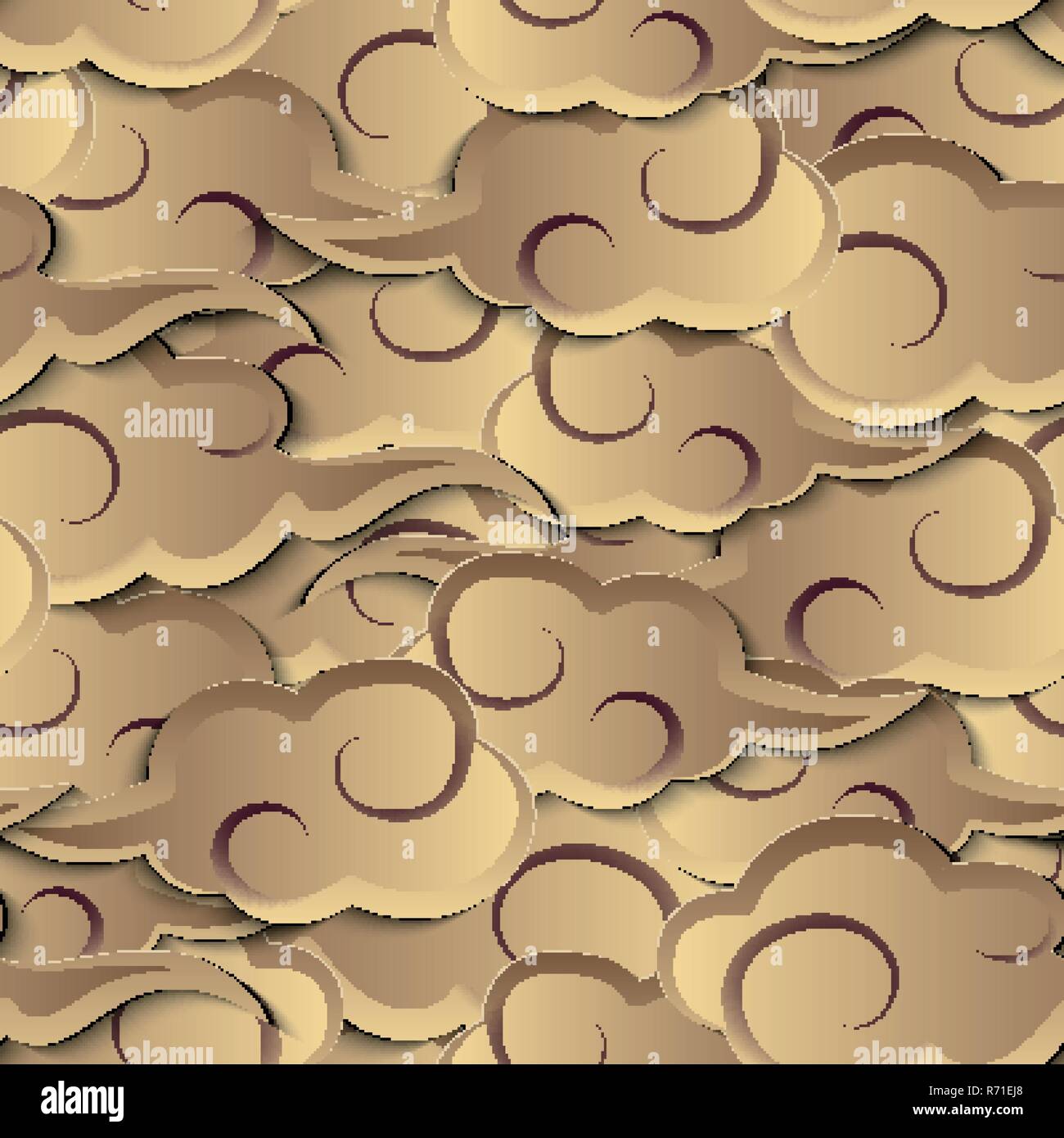 Relief auspicious cloud Stock Vector Images - Alamy