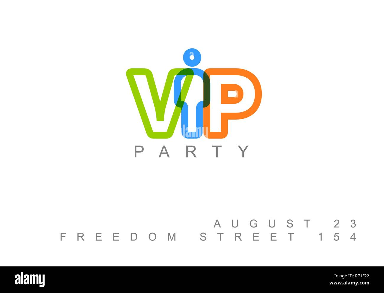 Vector VIP club membership / party invitation template Stock Vector ...