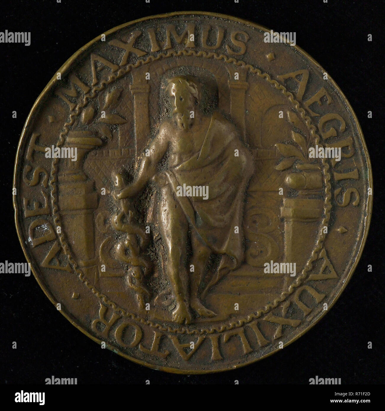 W. de Wijs, Entrance fee of the Hortus Medicus in Amsterdam, in the ...