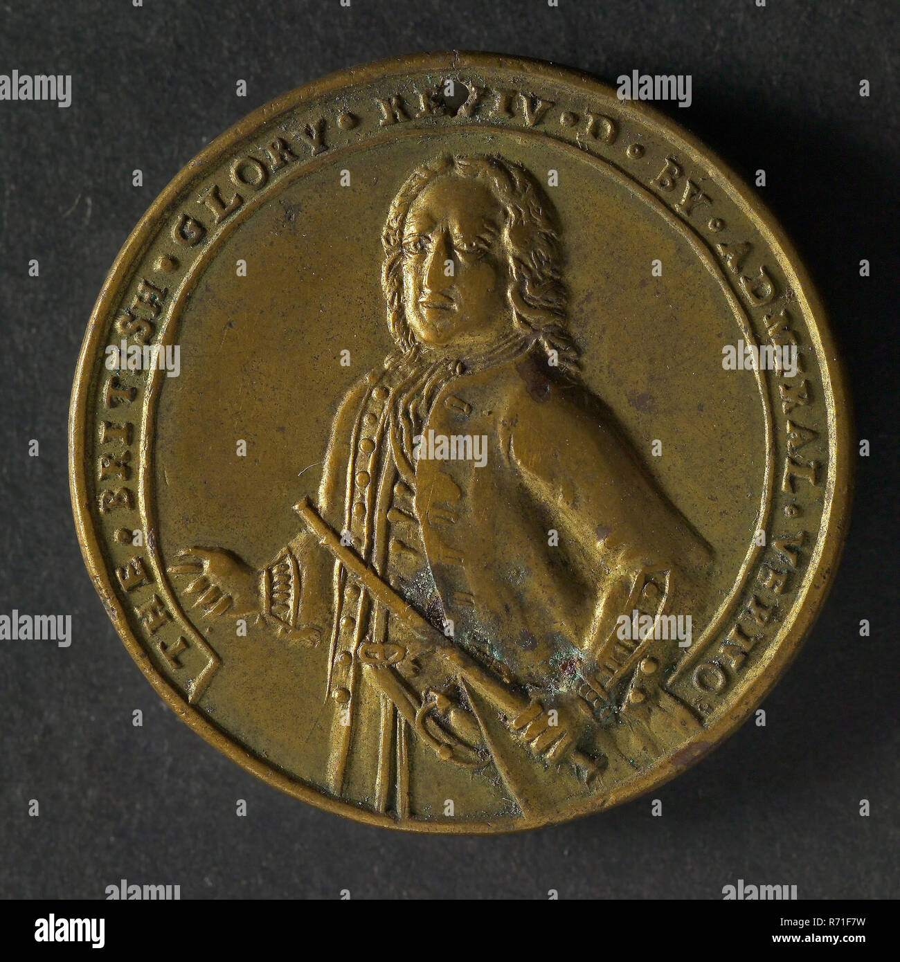 Medal on the intake of Porto Bello by the English under Vernon ...