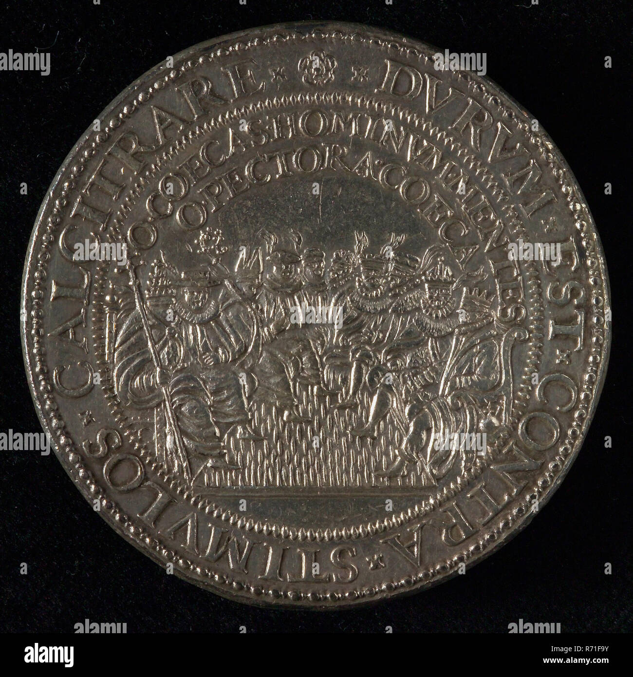 Medal on the downfall of the invincible fleet, penny footage silver ...