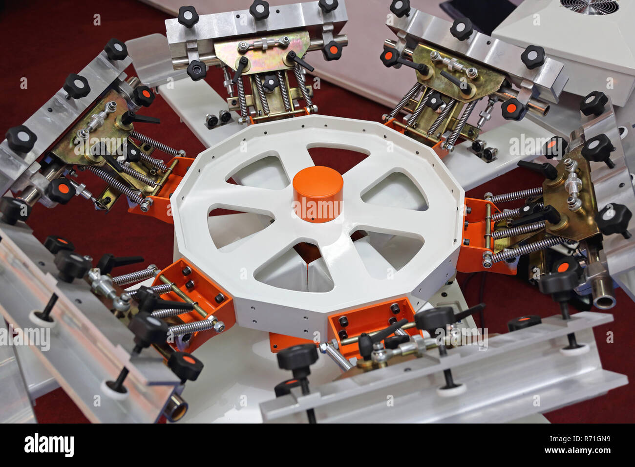 Screen Print Carousel Stock Photo - Alamy