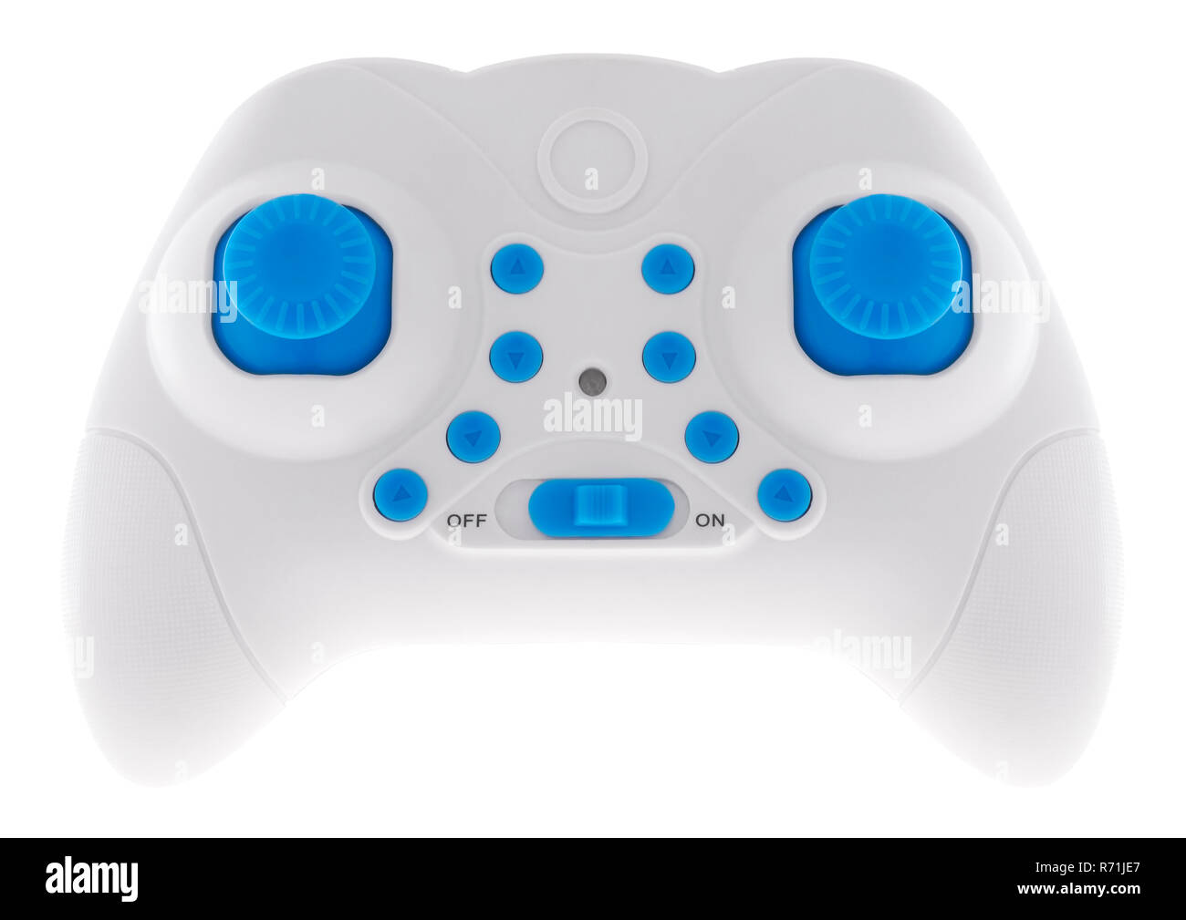 Radio controller on white background Stock Photo - Alamy