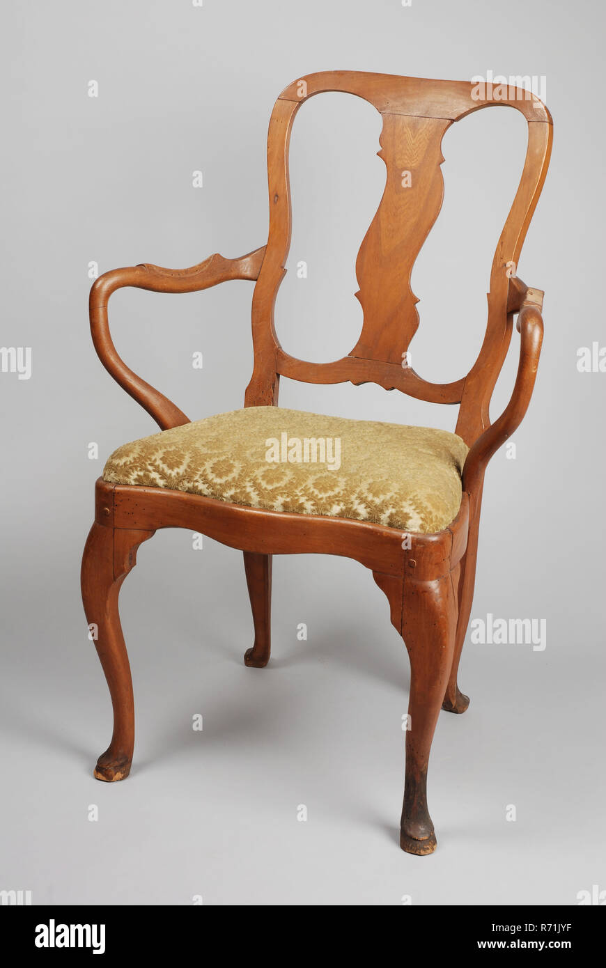 Ivory wooden rococo armchair, armchair chair furniture furniture ...