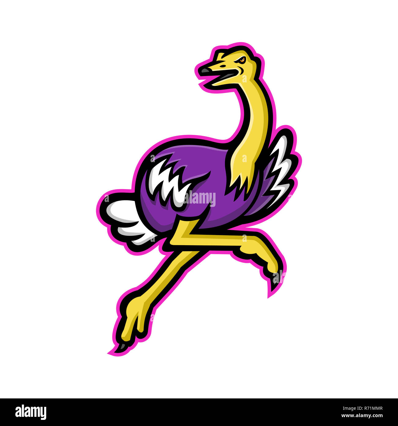 Ostrich Logo High Resolution Stock Photography and Images - Alamy