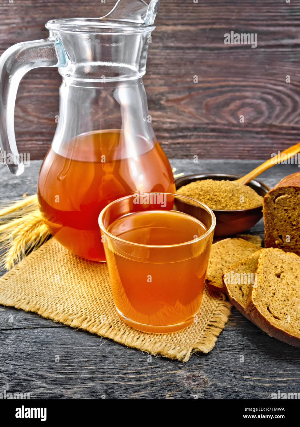 Kvass glass hi-res stock photography and images - Alamy