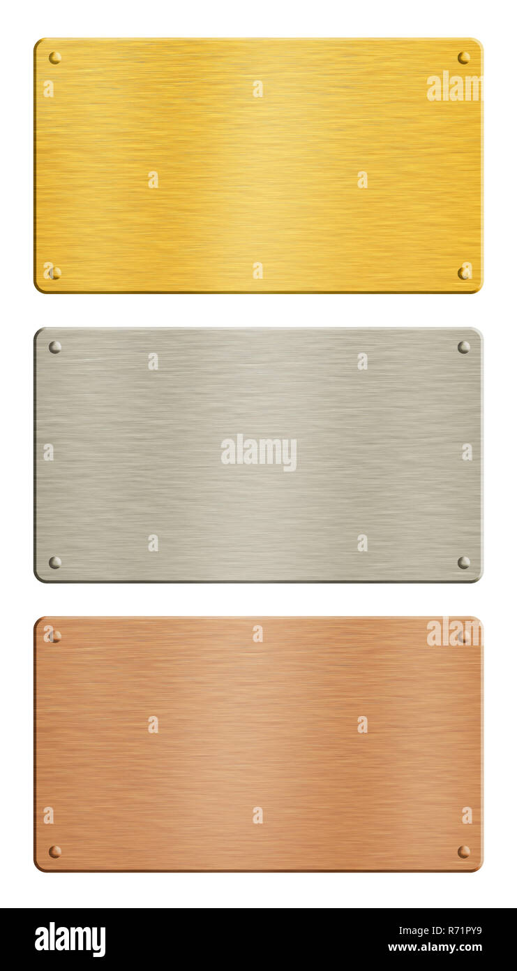 Gold silver copper hi-res stock photography and images - Alamy