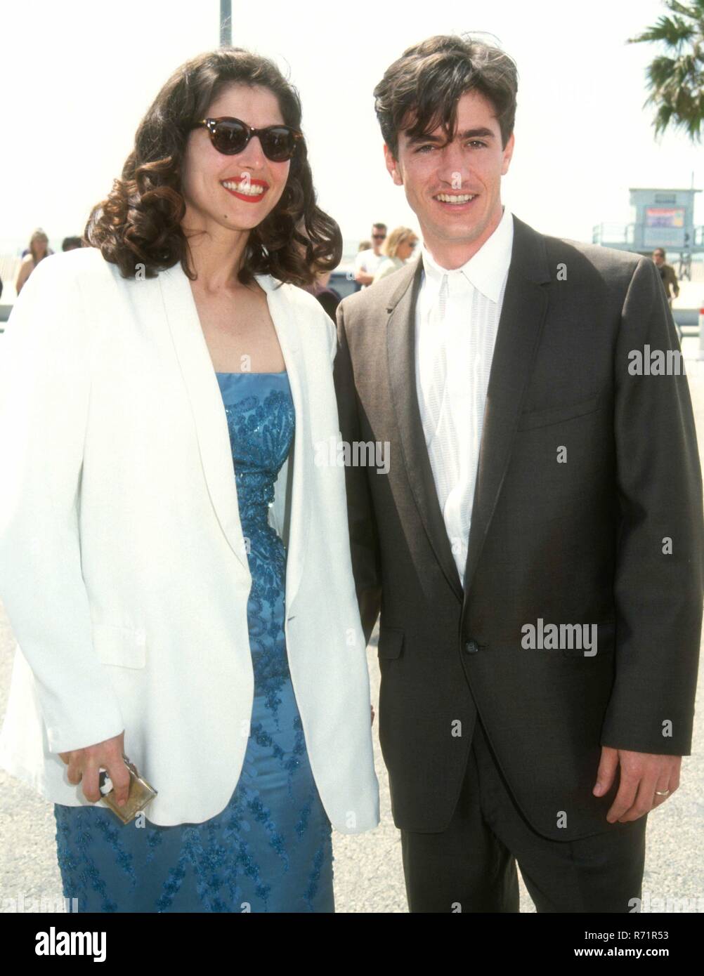 SANTA MONICA, CA - MARCH 27: Actress Catherine Keener and husband actor ...