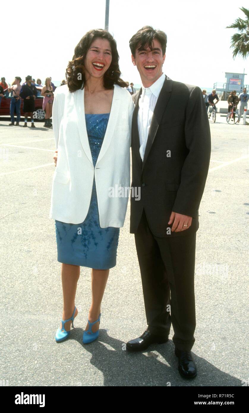 SANTA MONICA, CA - MARCH 27: Actress Catherine Keener and husband actor ...