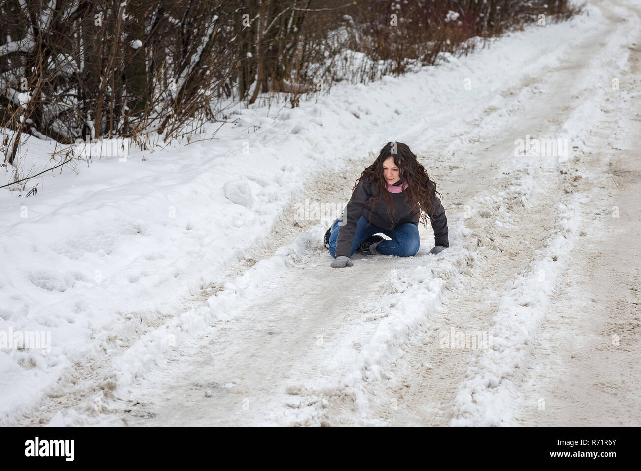 Girl Slip And Fall at Charles Casale blog