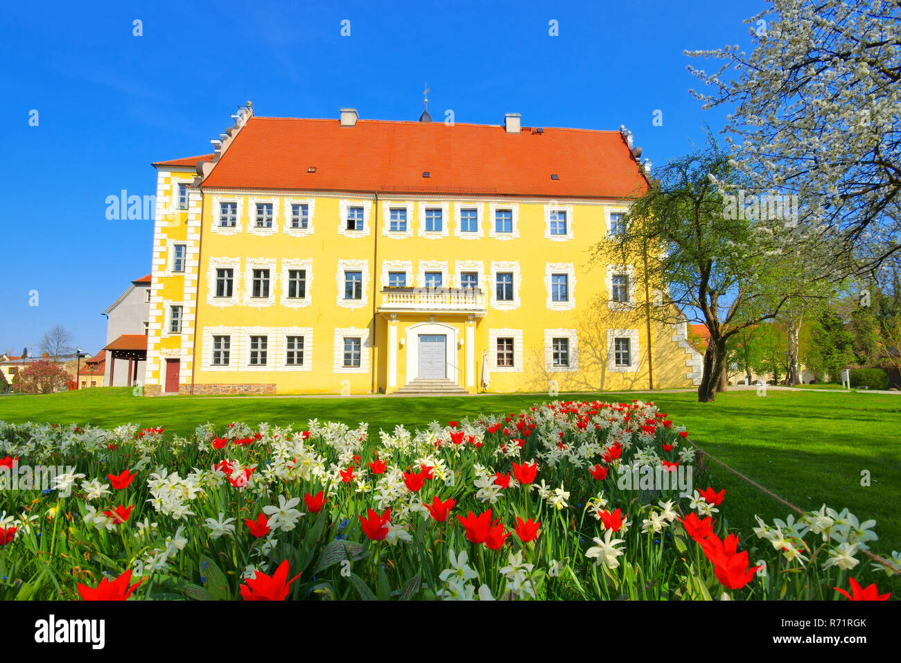 Castle in luebben brandenburg germany hi-res stock photography and ...