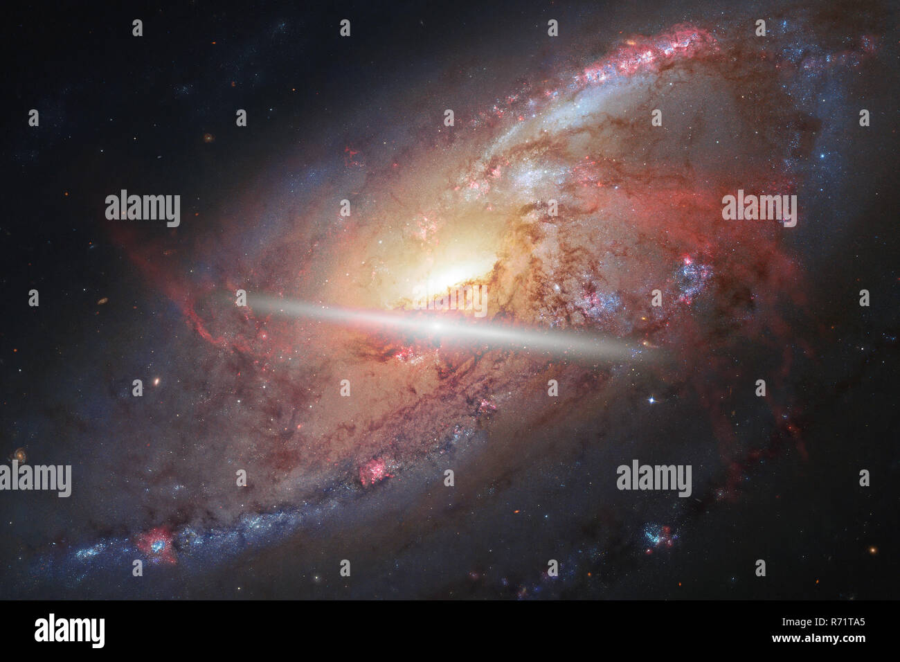 Science fiction space wallpaper, galaxies and nebulas in awesome cosmic ...