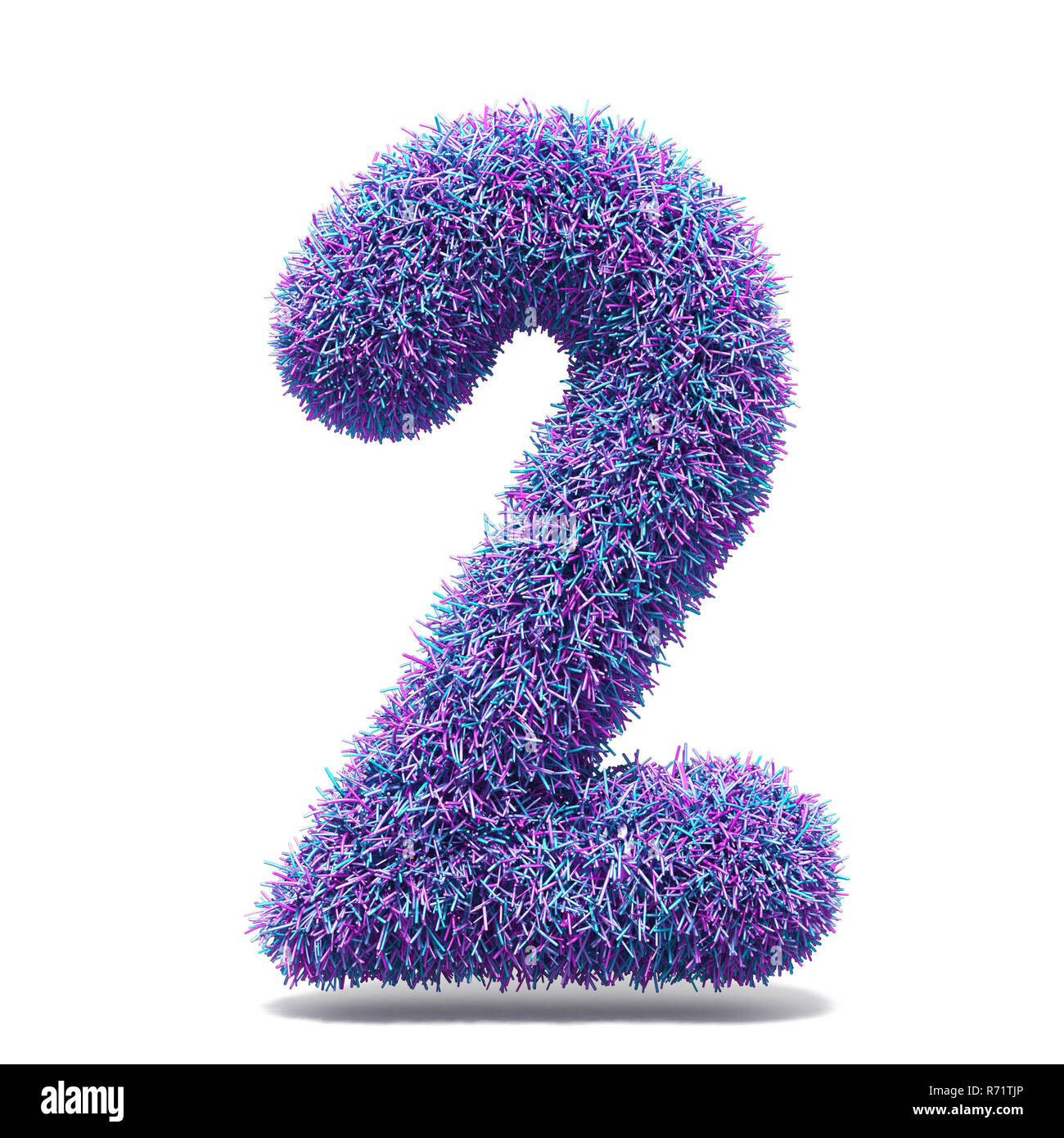 Number two purple font hi-res stock photography and images - Alamy