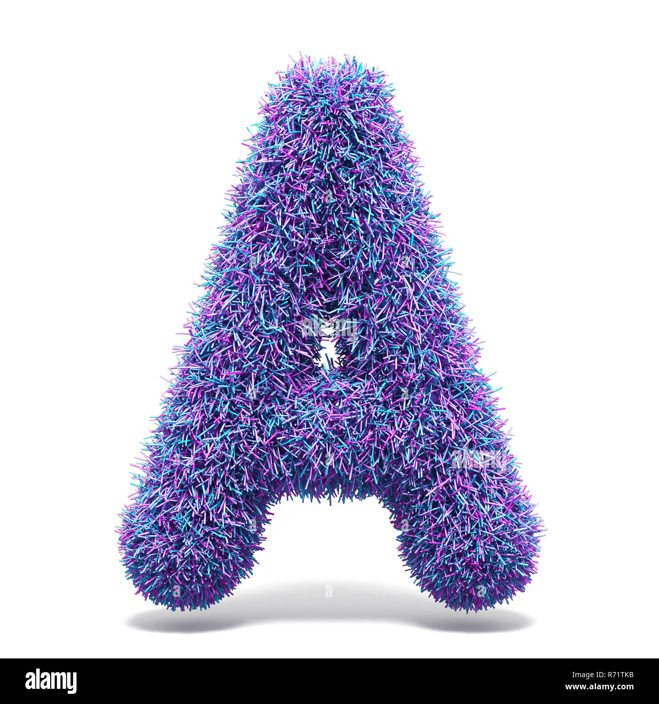 Furry alphabet Cut Out Stock Images & Pictures - Alamy