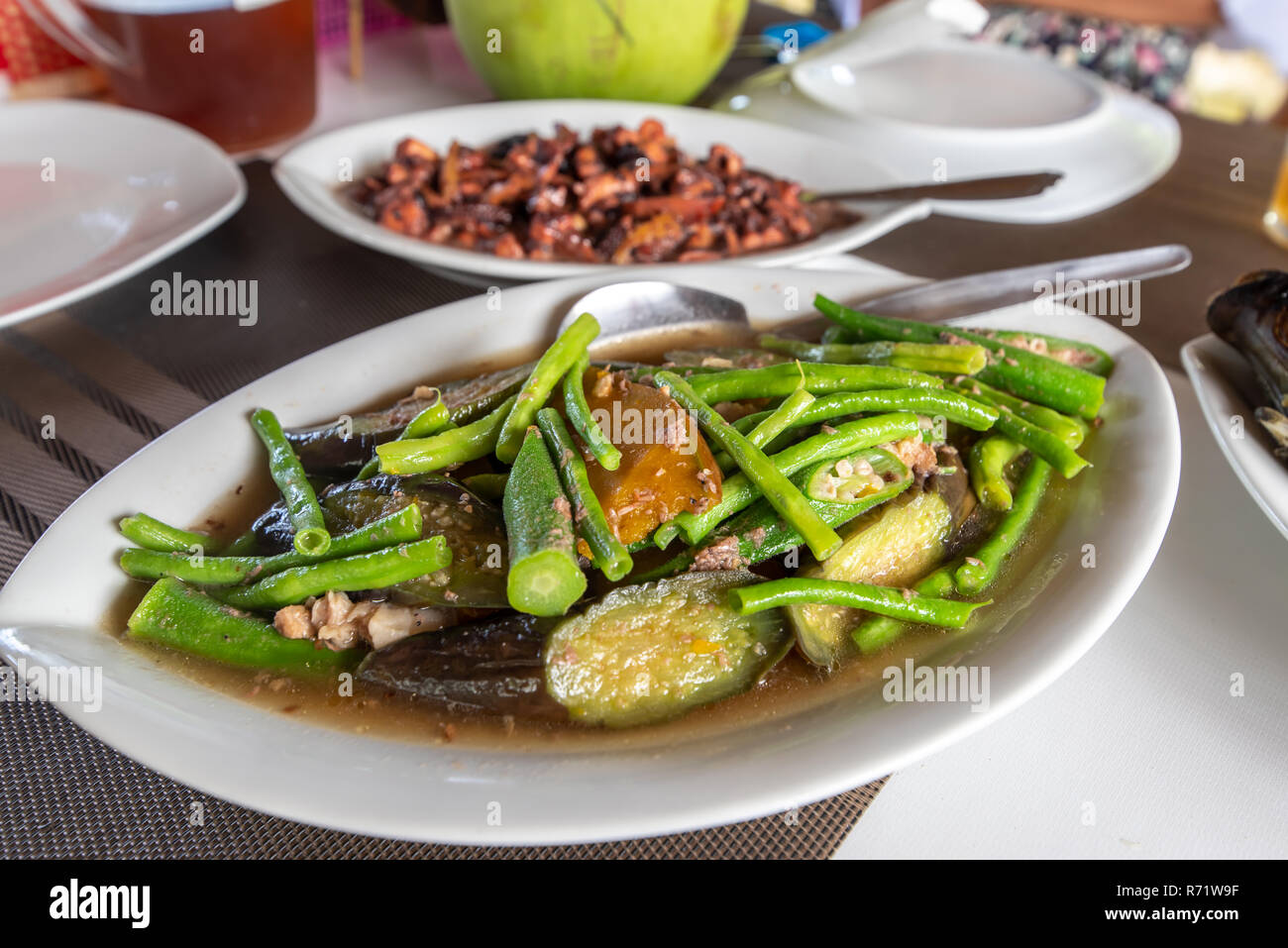 Traditional Filipino vegetable Food - Pinakbet Stock Photo - Alamy