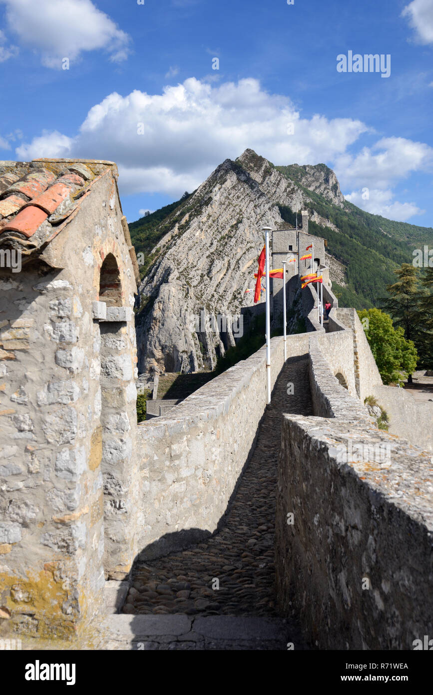 Upper Rampart & Elevated Protected Walkway of the Medieval Citadel ...