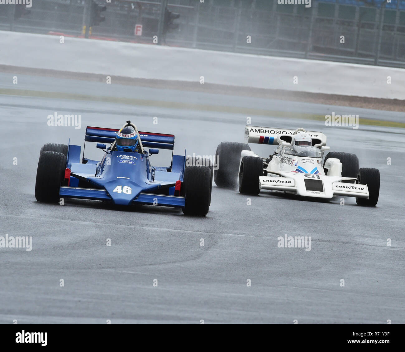 Peter Williams, Tyrrell 090, Jason Wright, Shadow DN8, FIA Masters ...