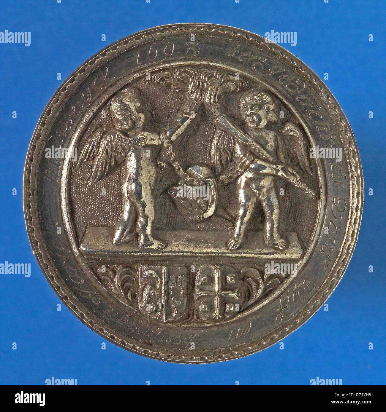 Wedding ring from silver hi-res stock photography and images - Alamy