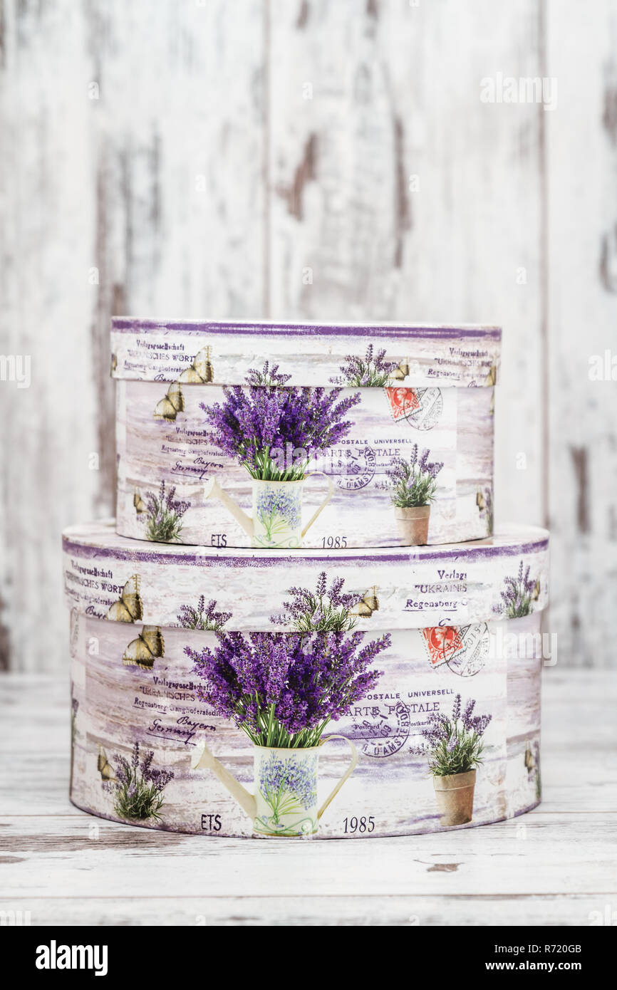 Parcel and lavender hi-res stock photography and images - Alamy