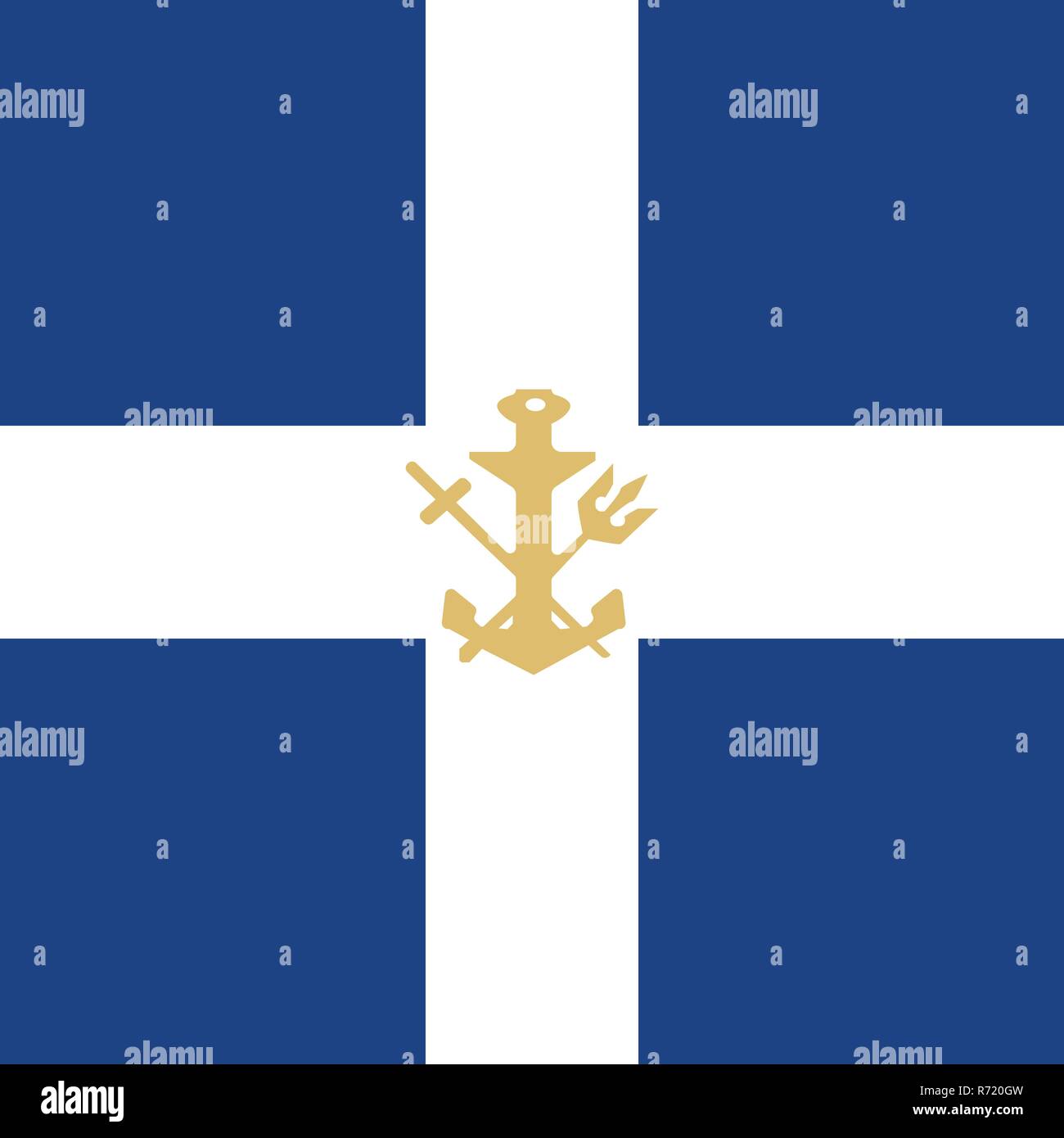 Naval of Republic of Cyprus in official rate and colors vector Stock ...