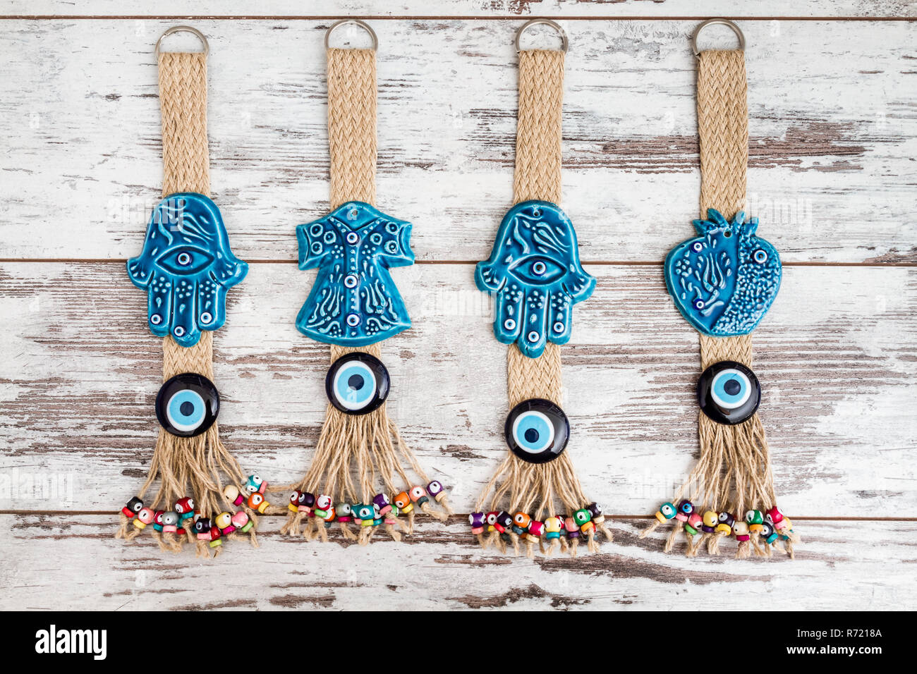 Turkish evil eye decorations hi-res stock photography and images - Alamy