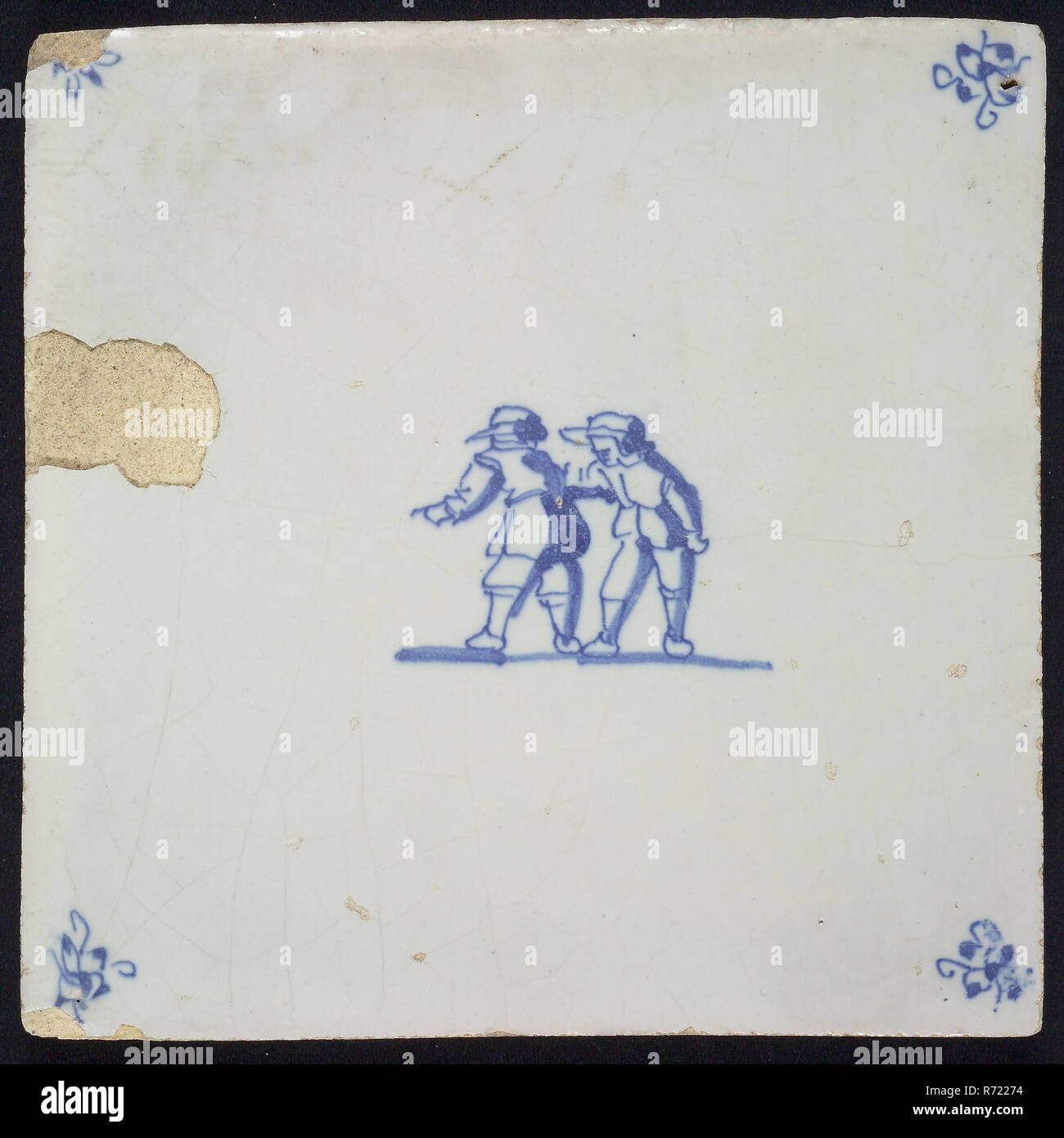 Scene tile, double child's play, fight, corner fill spider, wall tile ...