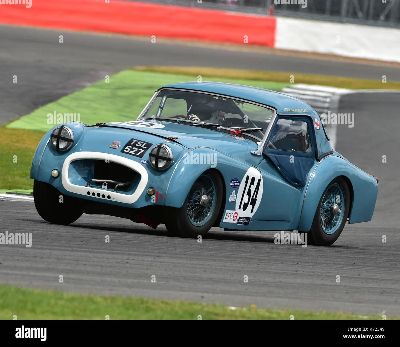 Paul Ziller, Wil Arif, Triumph TR2, RAC Woodcote Trophy, pre'56 Sports ...