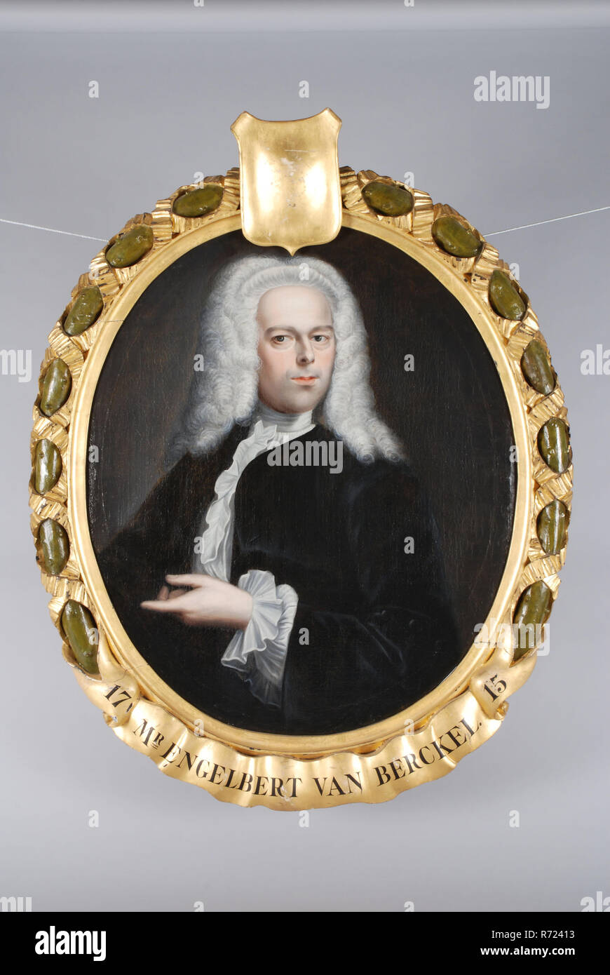 Portrait of Engelbert van Berckel or Berkel (1686-1768), portrait ...