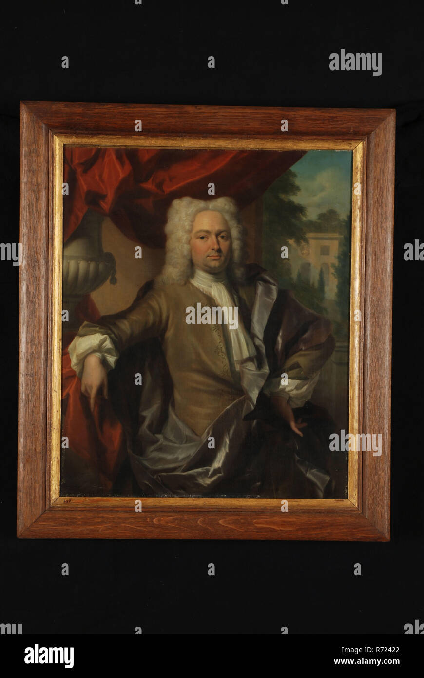 Philip van Dijk, Portrait of Willem Schepers (ca. 1684-1750) or Jacob ...