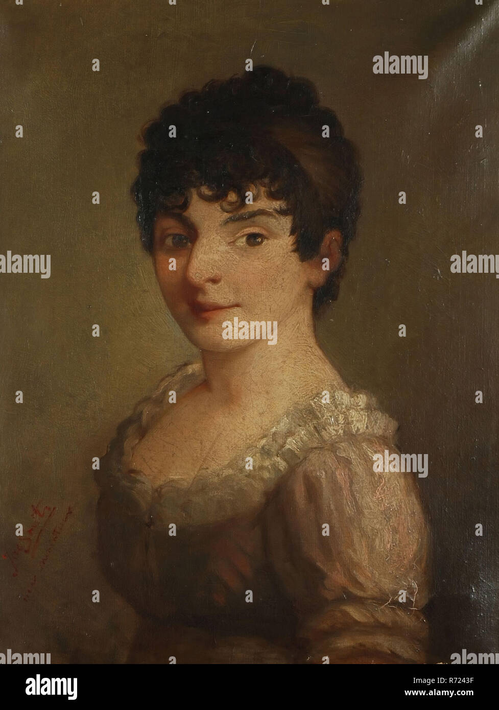 Copy: Jakob Smits (Rotterdam 1855 - Mol 1928), Portrait of Mary Ives ...