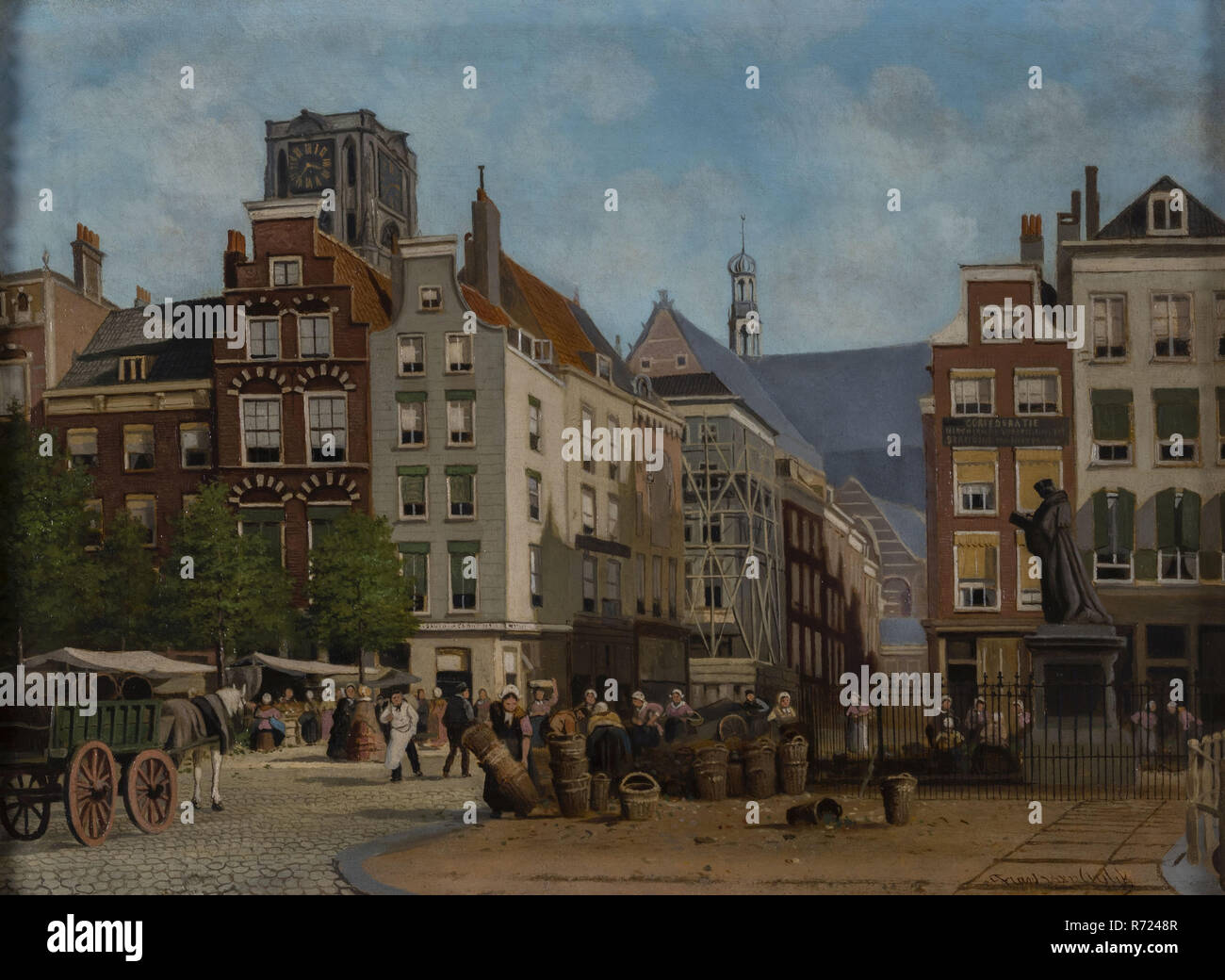 Franciscus Lodewijk van Gulik (Maastricht 1841 - Rotterdam 1899), View ...