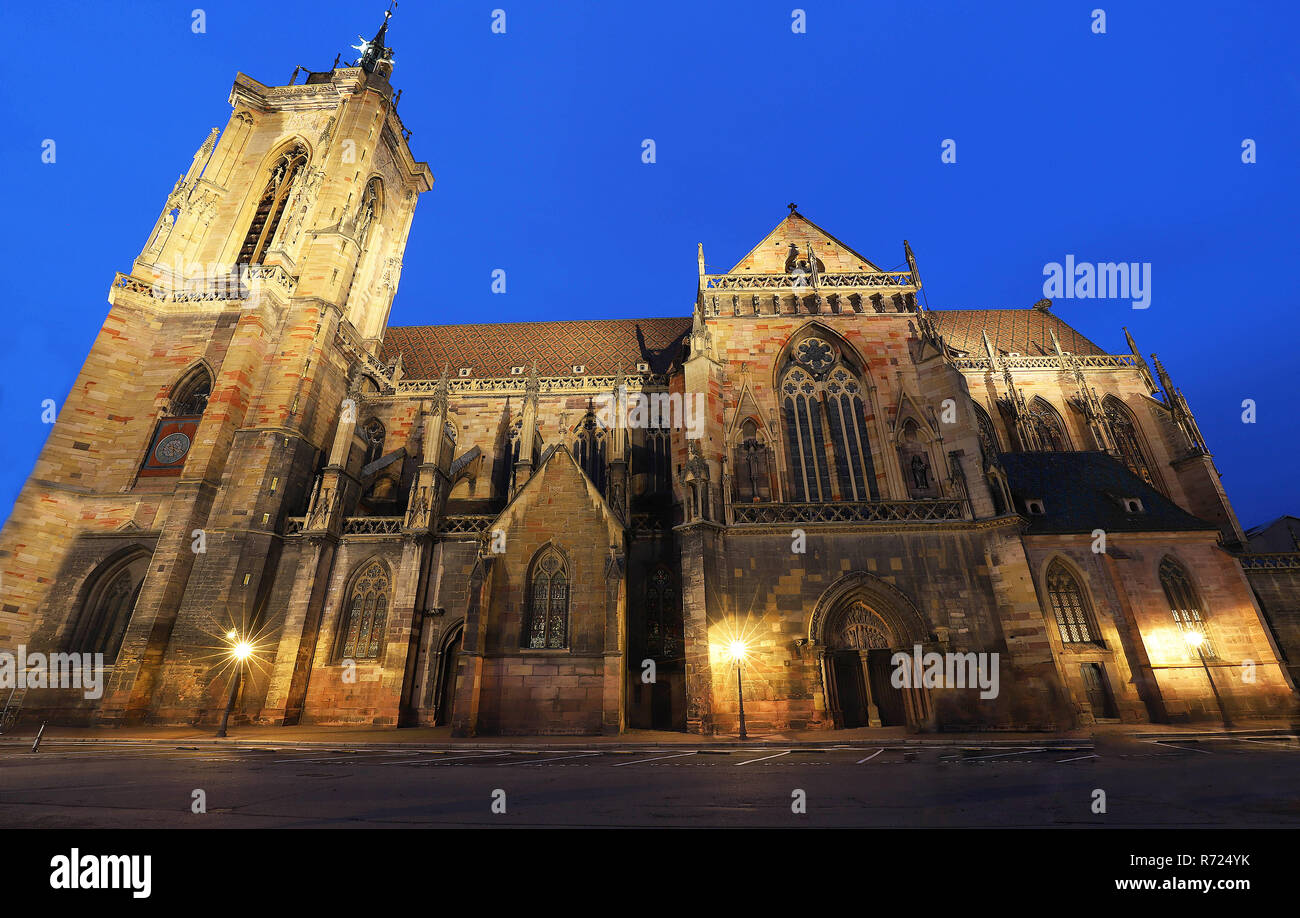 Built between 1235 and 1365 in Colmar, France , the Saint Martin s ...