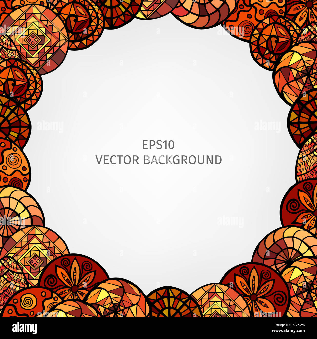 hand drawn ethnic background Stock Photo - Alamy