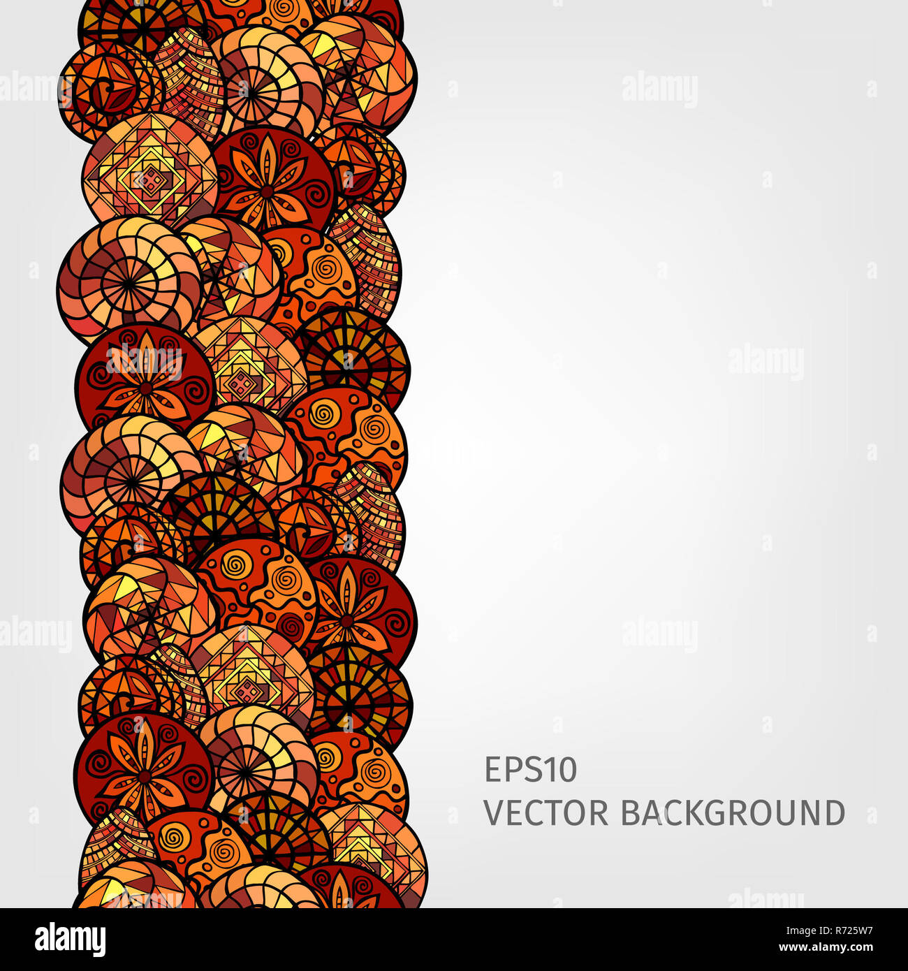 hand drawn ethnic background Stock Photo - Alamy