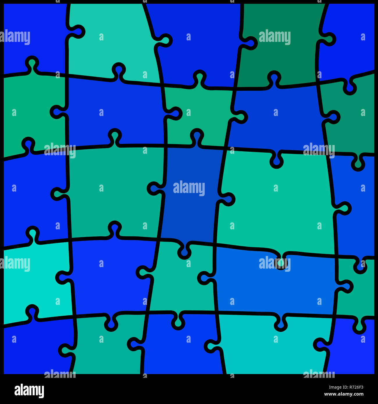 Picture tile puzzle hi-res stock photography and images - Alamy