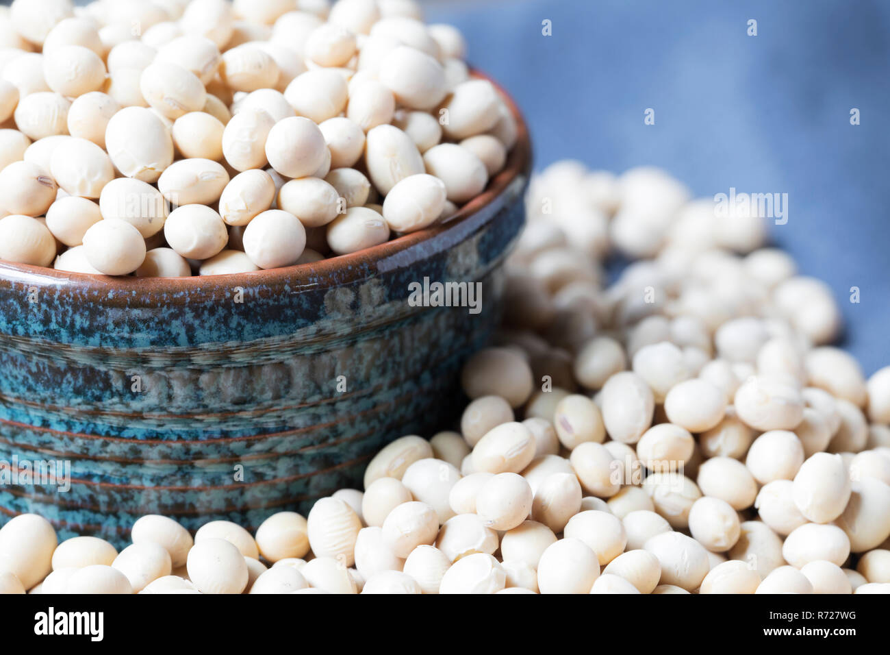 Close-up of Soybeans Stock Photo - Alamy