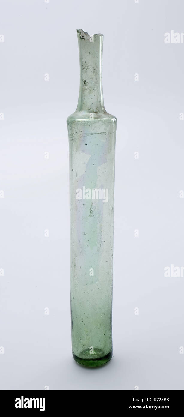 Oblong cylindrical storage bottle, apothecary bottle perfume bottle ...