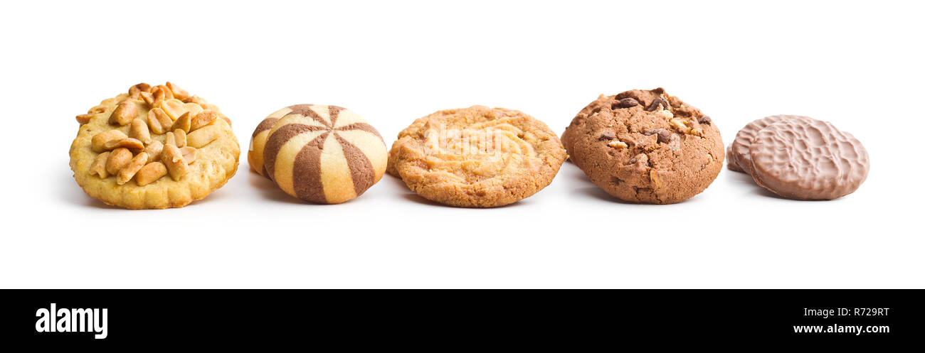 Various types of sweet cookies Stock Photo - Alamy