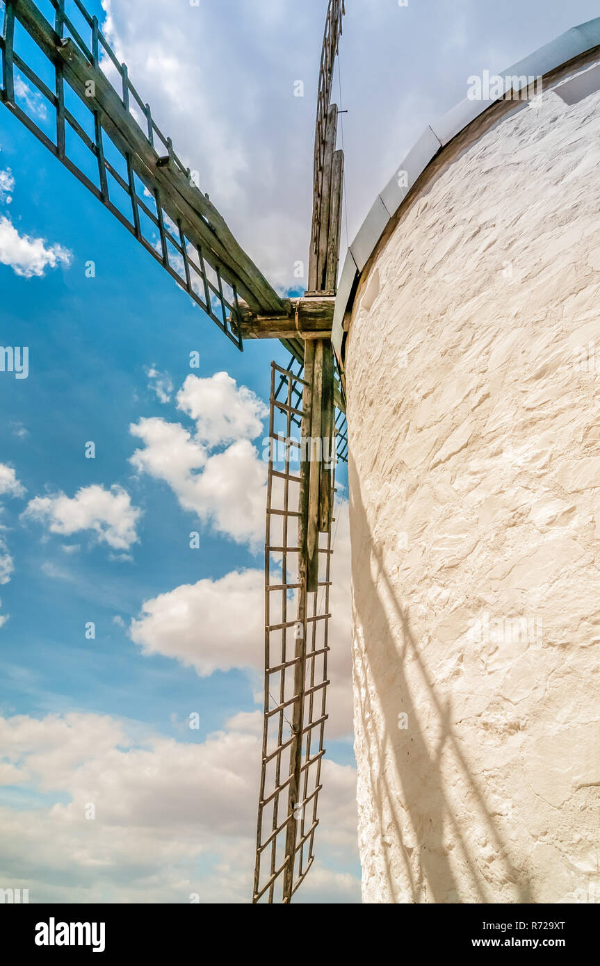 Historical white windmill hi-res stock photography and images - Alamy