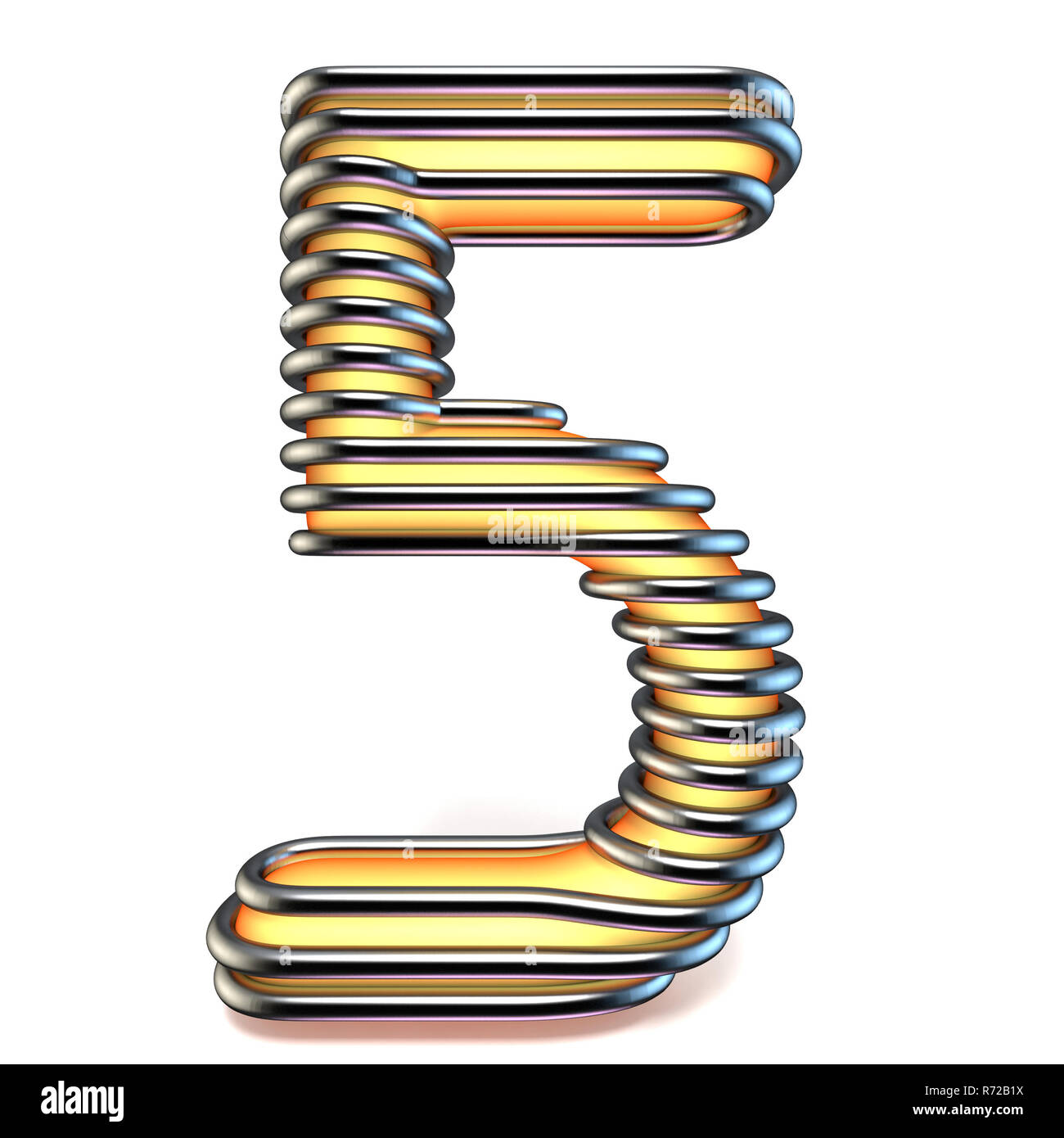 Number five wireframe hi-res stock photography and images - Alamy