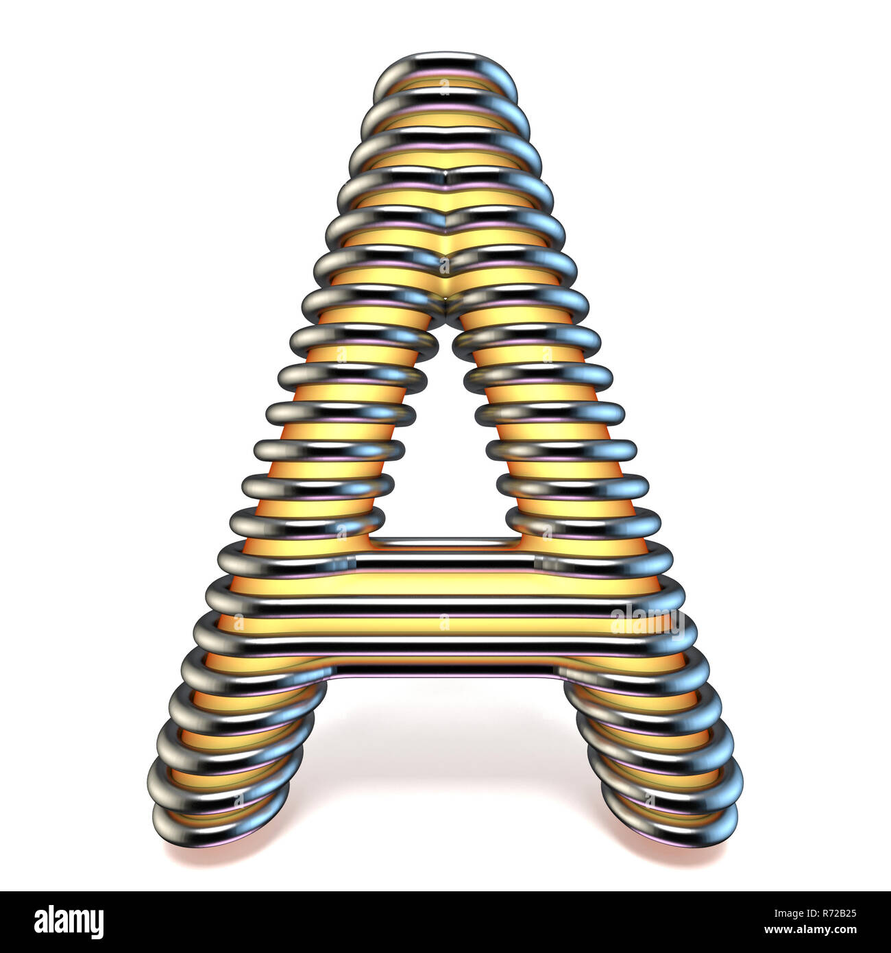 Letter a wireframe hi-res stock photography and images - Alamy