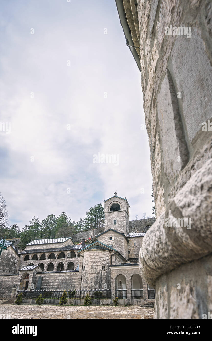 Ancient Monastery in Cetinje town Stock Photo - Alamy