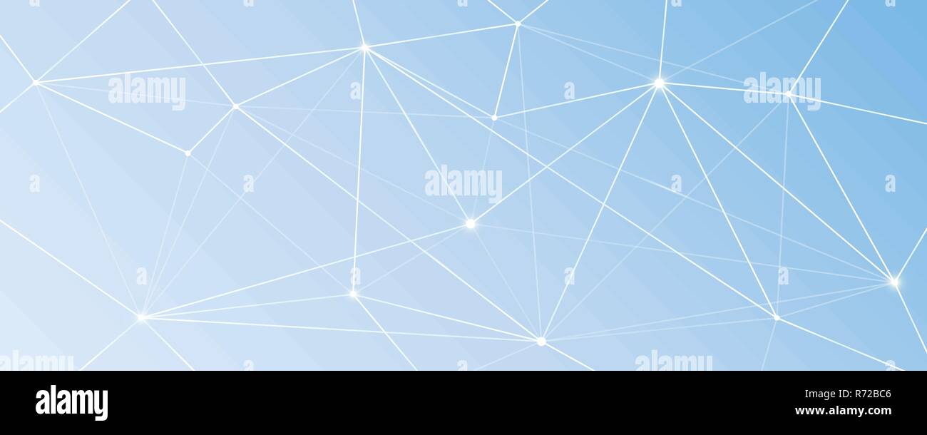 bright blue communication technology background vector illustration ...