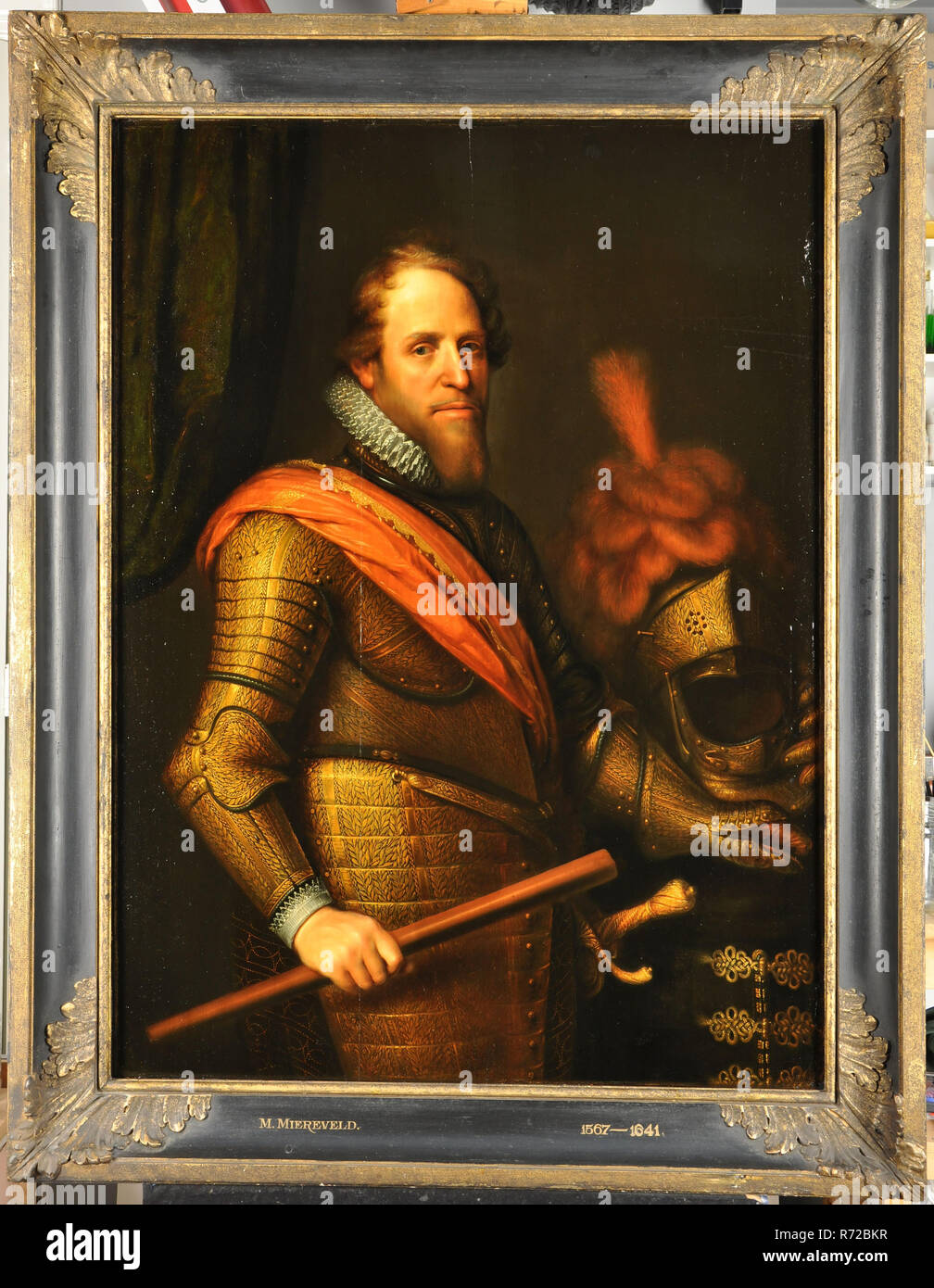 after:: Michiel Jansz. van Mierevelt, Portrait of Prince Maurits (1567 ...